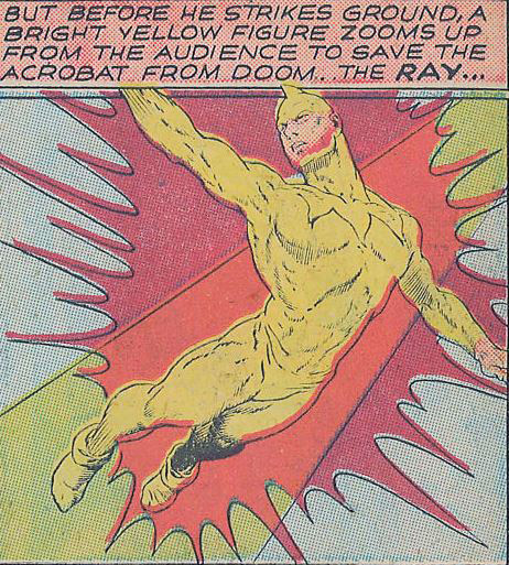 Reed Crandall and The Ray - Superworld Comics