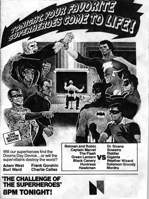 CHALLENGE OF THE SUPERHEROES - Superworld Comics