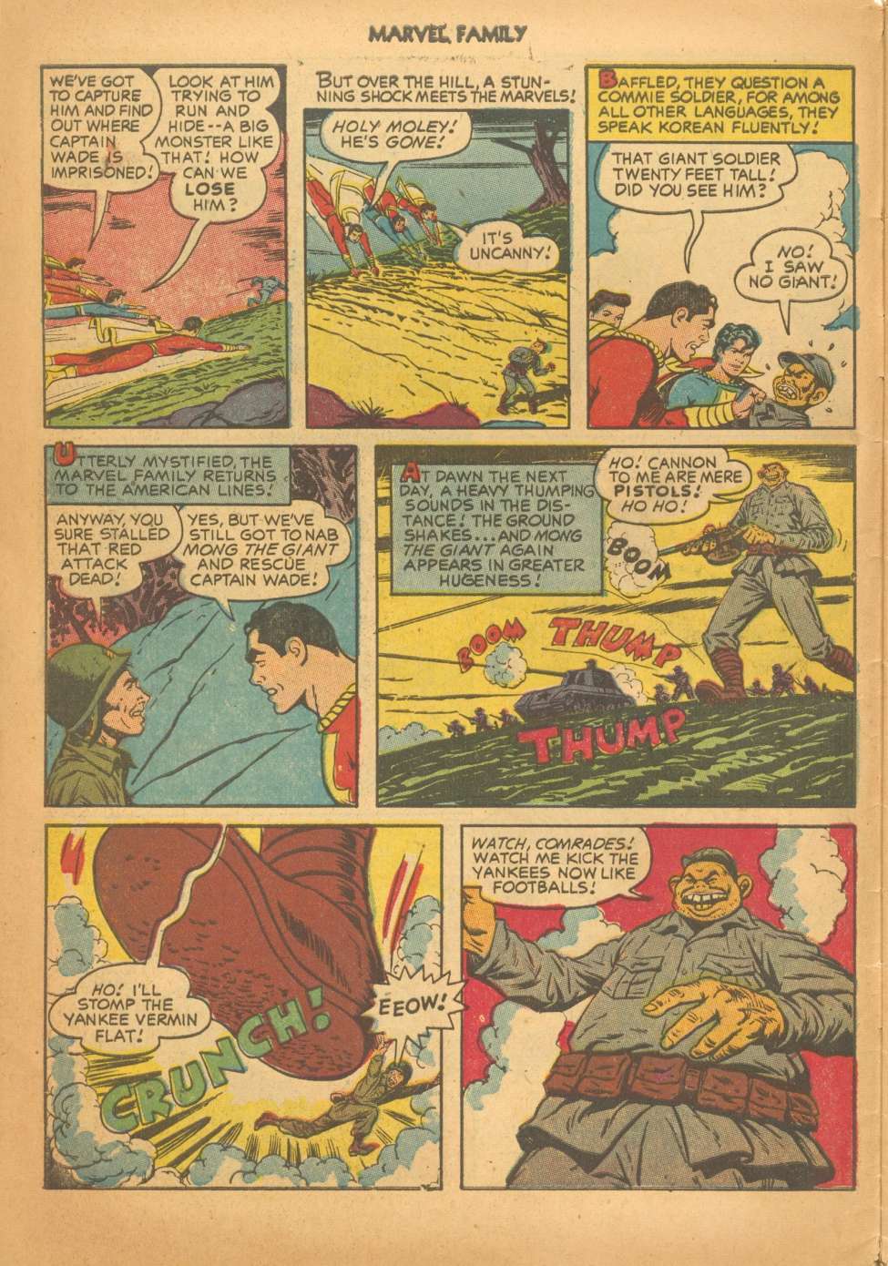 MARVEL FAMILY VS. THE MIGHTIEST MONGUL - Superworld Comics