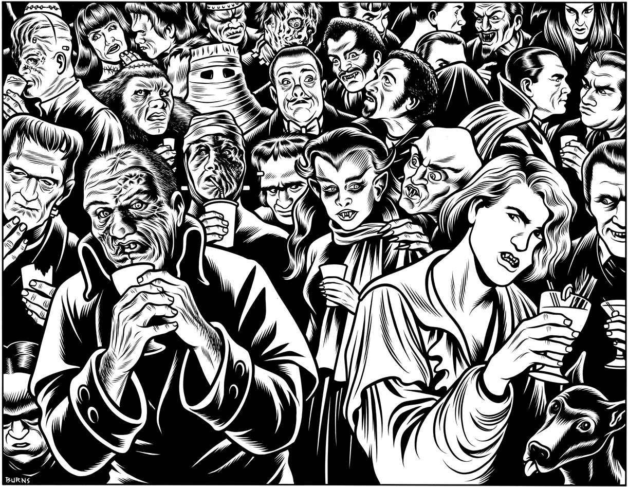 GREAT COMIC ARTISTS - CHARLES BURNS - Superworld Comics