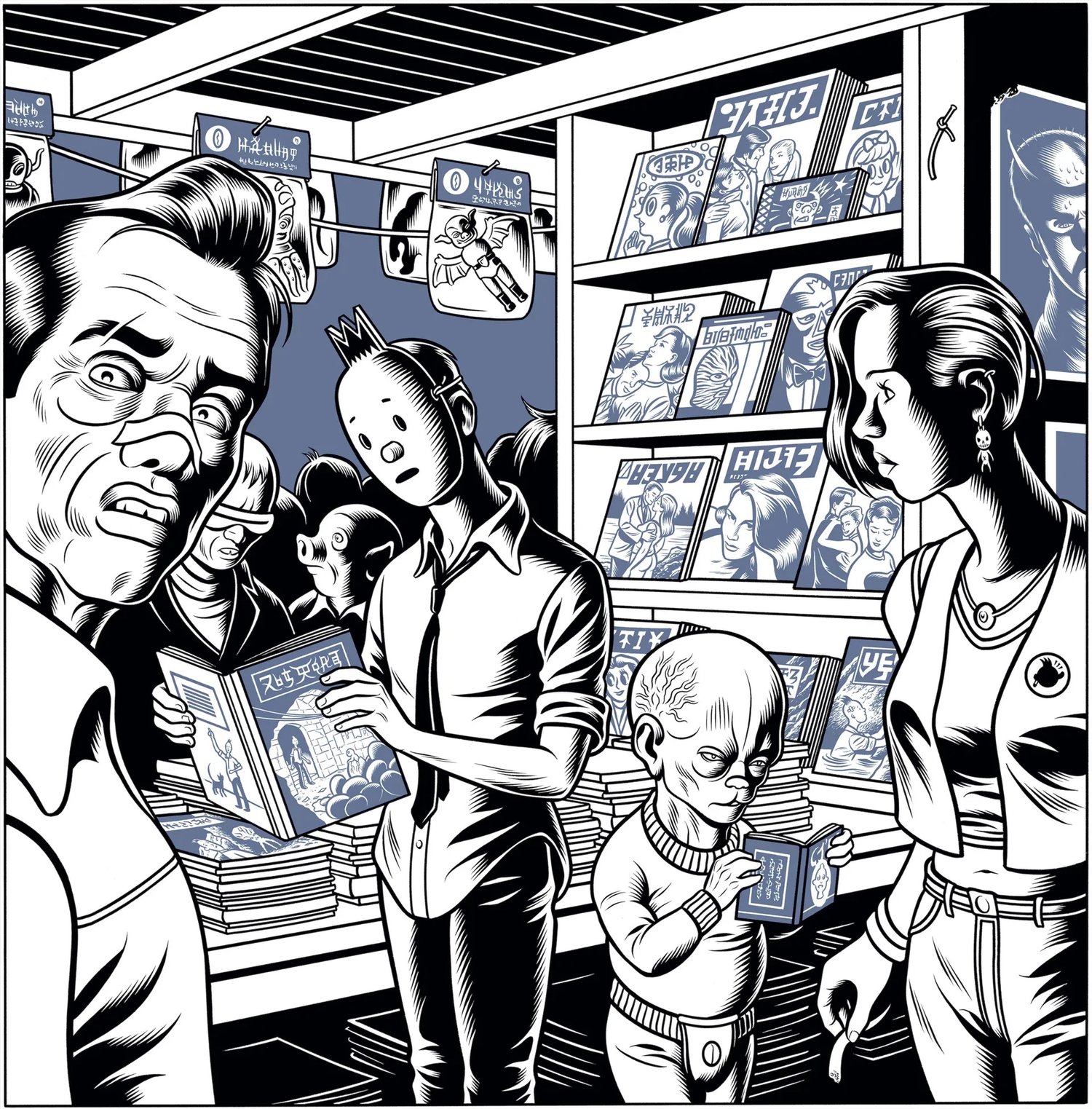 GREAT COMIC ARTISTS - CHARLES BURNS - Superworld Comics